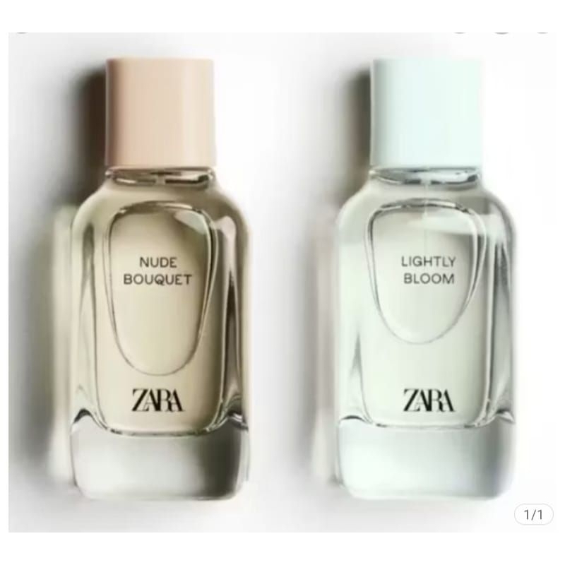 Jual parfum zara nude bouguet dan zara lightly bloom women 100ml isi ...