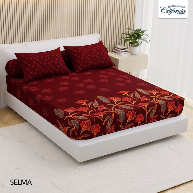 Jual CALIFORNIA Sprei Fitted Selma | Shopee Indonesia
