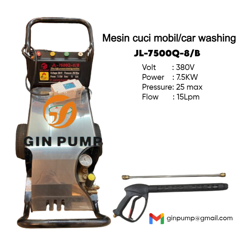 Jual Mesin cuci mobil besar steam jet cleaner washer car washing high ...