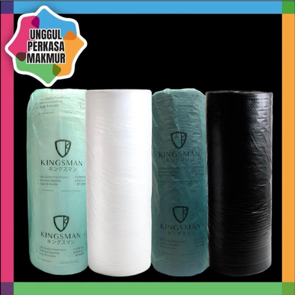Jual Bubble Wrap Ekonomis Roll Besar Hitam Transparan Putih Bening ...