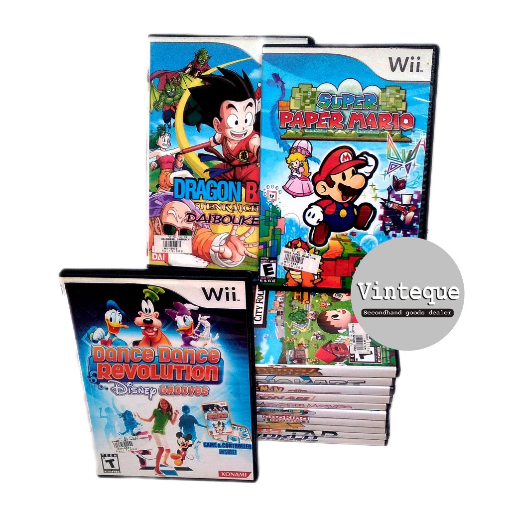 Jual Kaset DVD Nintendo Wii Original Copab | Shopee Indonesia