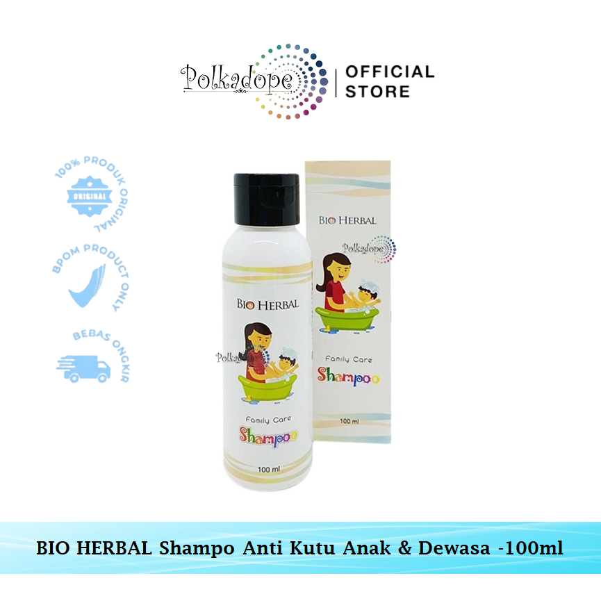 Jual BIO HERBAL Shampo Anti Kutu Anak & Dewasa AMPUH Membasmi Kutu ...