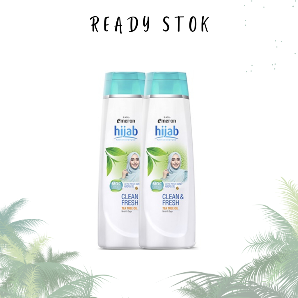 Jual Emeron Shampoo Hijab Clean & Fresh Botol 170 ml (pcs) | Shopee ...