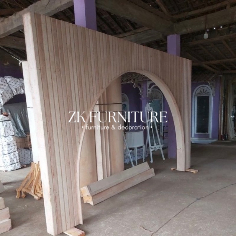 Jual pelaminan backdrop triplek minimalist / backdrop pernikahan ...