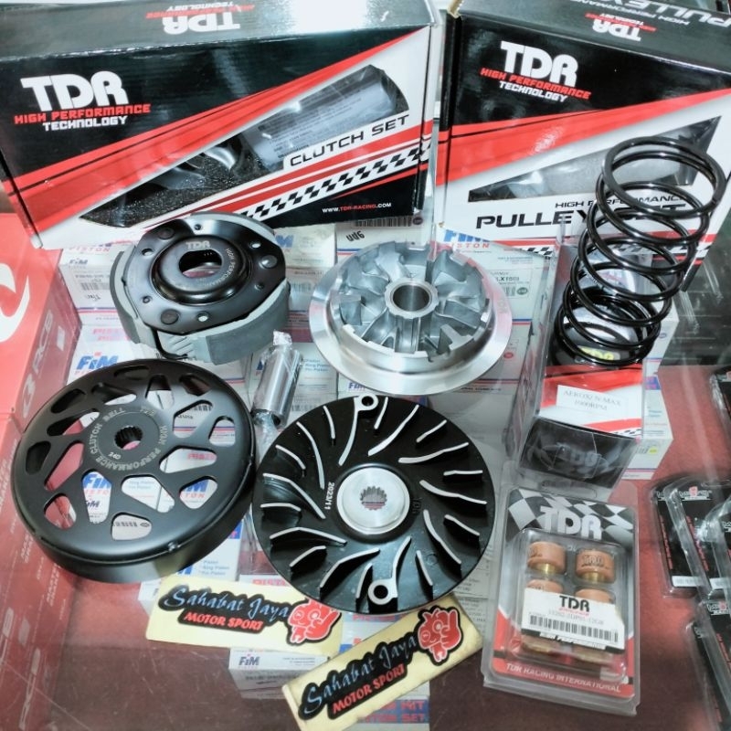 Jual Paket Upgrade CVT TDR NVX Aerox 155 Aerox New Nmax Old Nmax New ...
