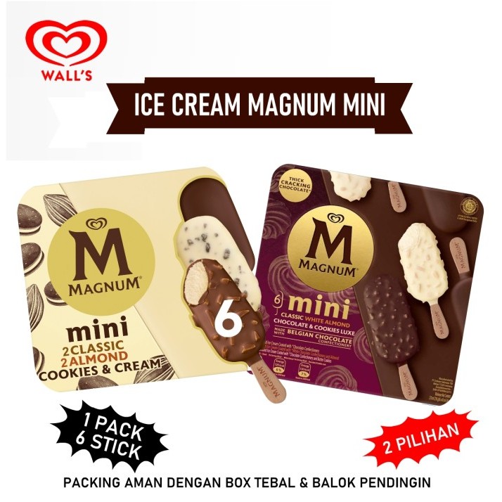 Jual Ice Cream / Es Krim Magnum Mini Multipack Walls | Shopee Indonesia