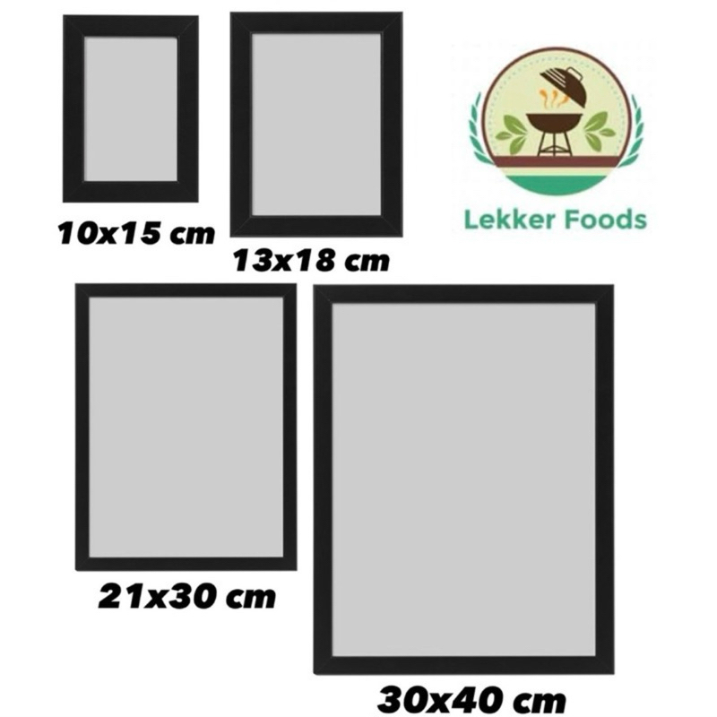 Jual Bingkai Foto Frame Fiskbo Hitam | Shopee Indonesia