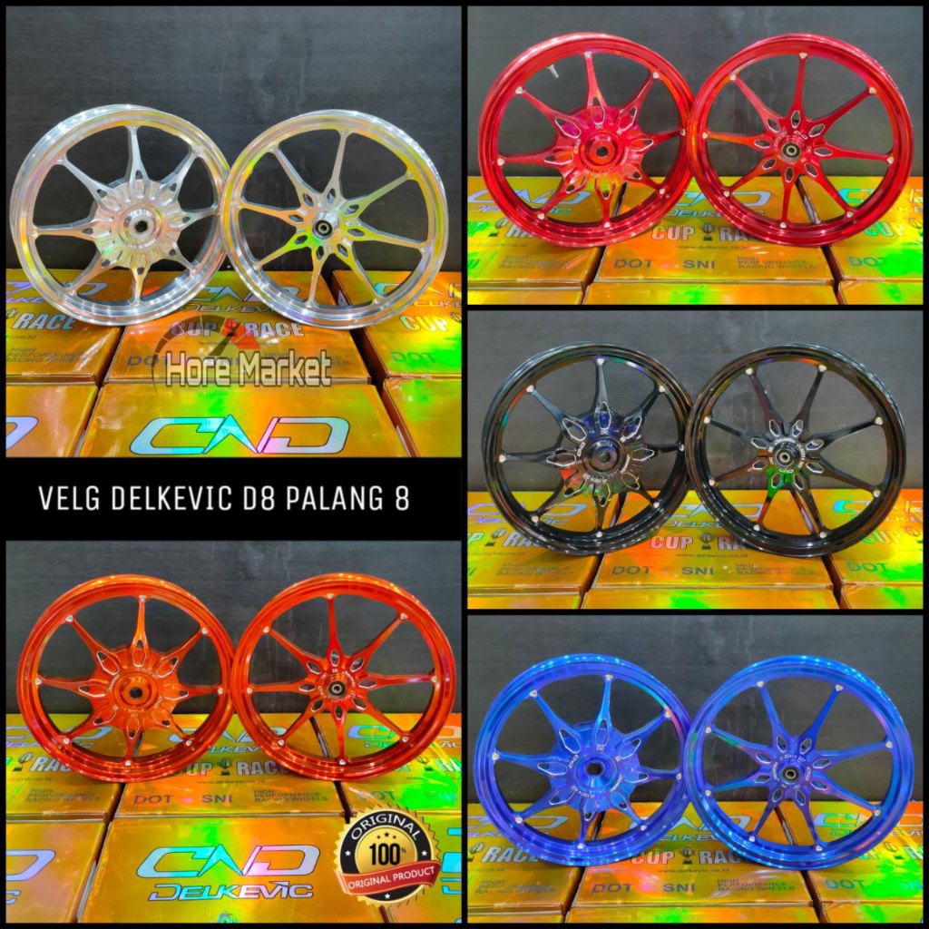 Jual VELG DELKEVIC DND D8 MIO SPORTY - MIO M3 / MIO Z BEAT VARIO SCOOPY ...