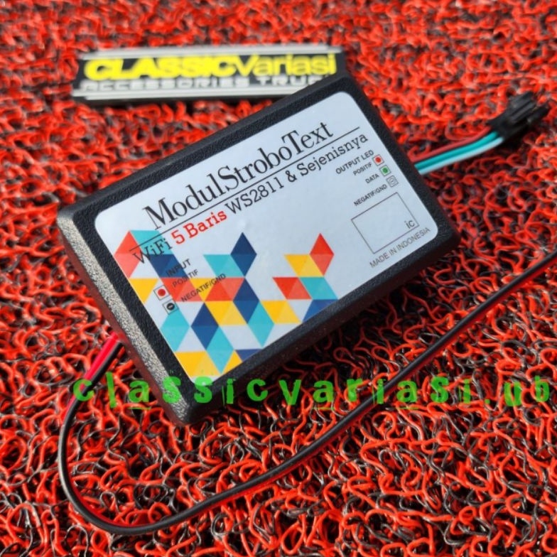 Jual Modul Strobo text 5 baris WS2811 WiFi Paling Baru Hanya modul ...