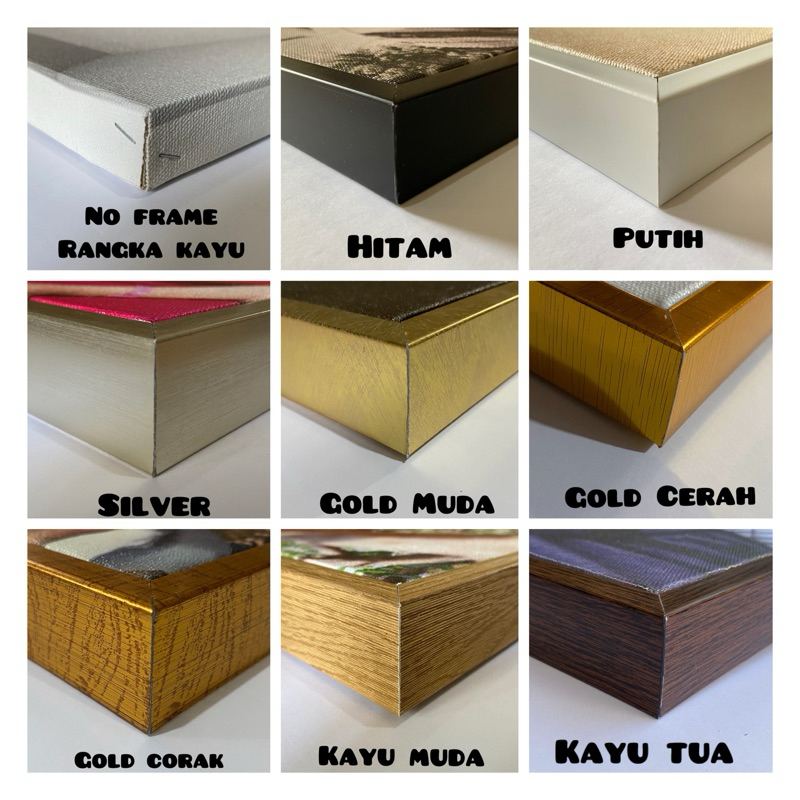 Jual Cetak Foto Canvas 20R ( 50X70 ) Termasuk Bingkai Minimalis | Print ...