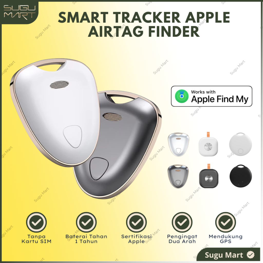 Jual Smart Tracker Apple Airtag Finder GPS Tracker Apple Find My ...