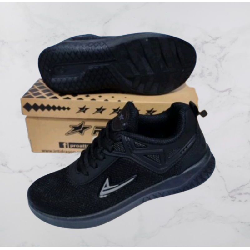 Jual Sepatu sekolah pro att SMP SMA warna hitam polos sepatu sekolah ...