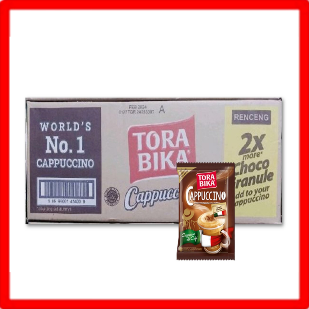 Jual 1 DUS TORABIKA CAPPUCCINO ISI 12 RENCENG | Shopee Indonesia