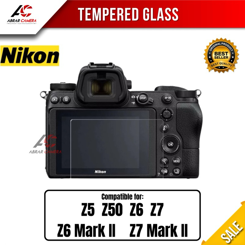 Jual Tempered Glass Kamera Nikon Z5 Z50 Z6 mark ii Z7 Mark ii / Anti gores layar LCD | Shopee ...