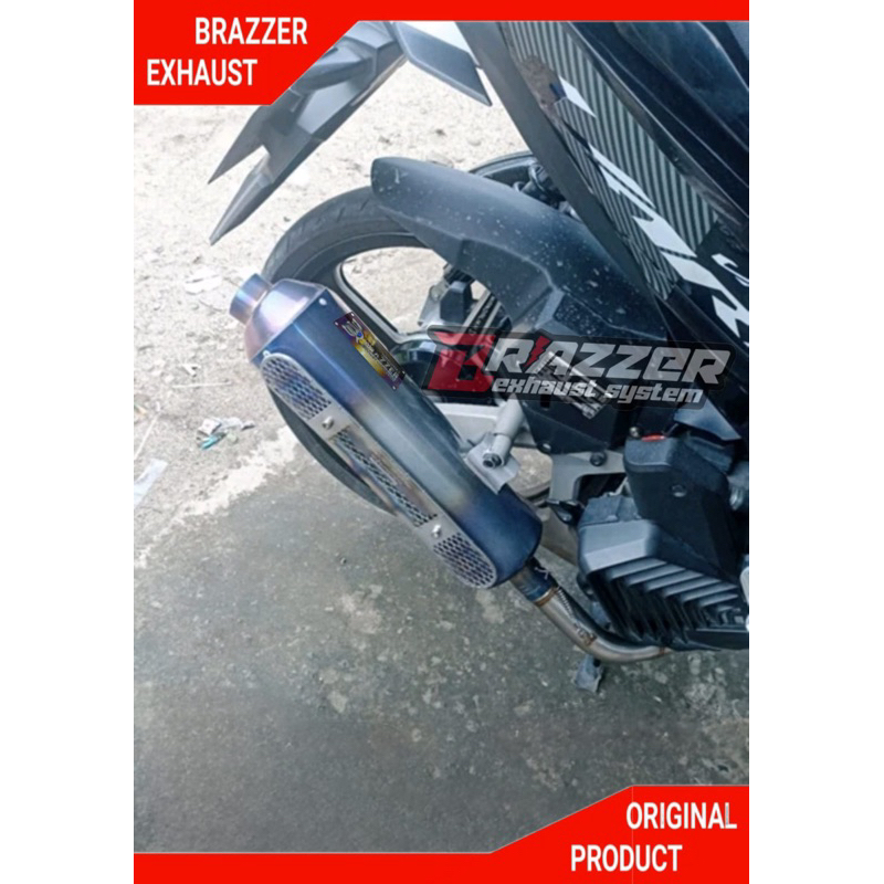 Jual Knalpot LUSTER BR-V2 Sarful Sarteng Sarbor engker Nmax new nmax ...