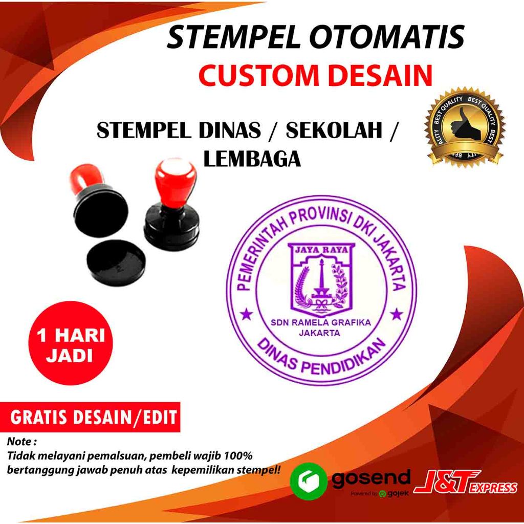 Jual Cetak stempel custom, Stempel Dinas, Stempel Sekolah | Shopee ...