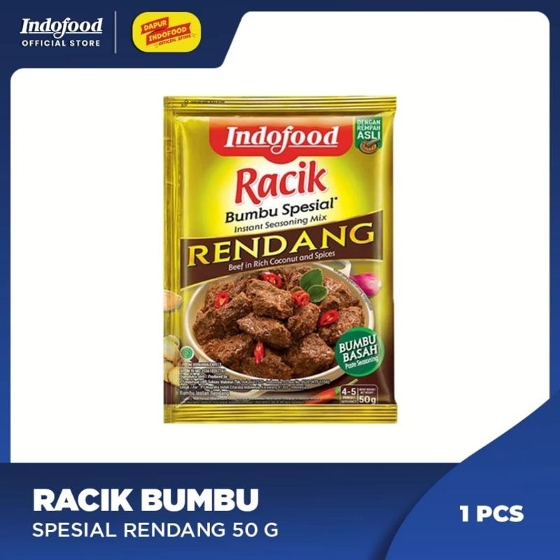 Jual HR Mart Indofood Racik Rendang Bumbu racik indofood | Shopee Indonesia