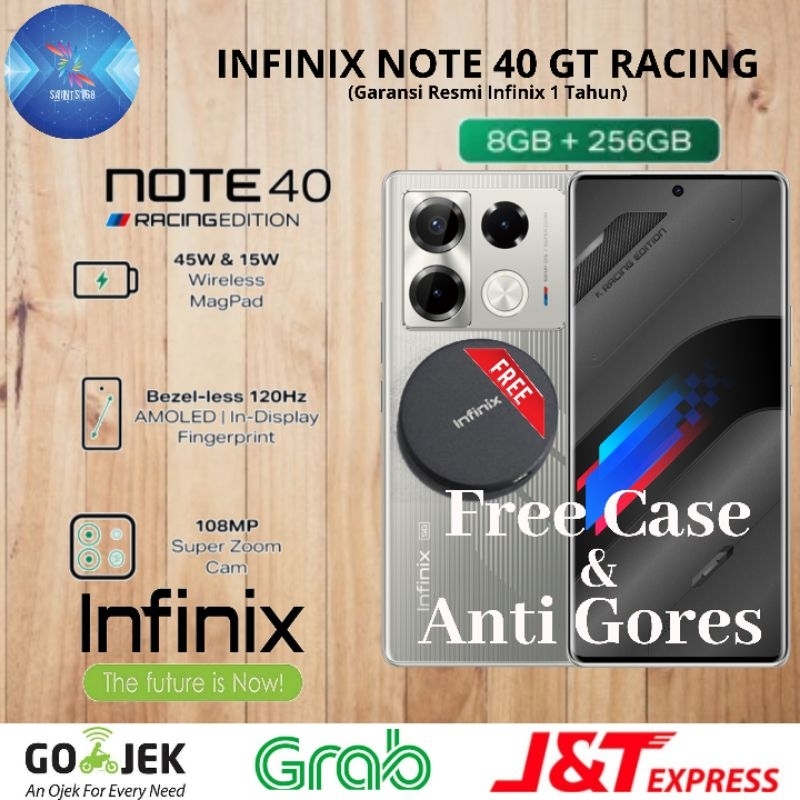 Jual INFINIX NOTE 40 GT RACING NFC BMW Edition RAM 8GB MEMORY 256GB 8/256GB GARANSI RESMI ...