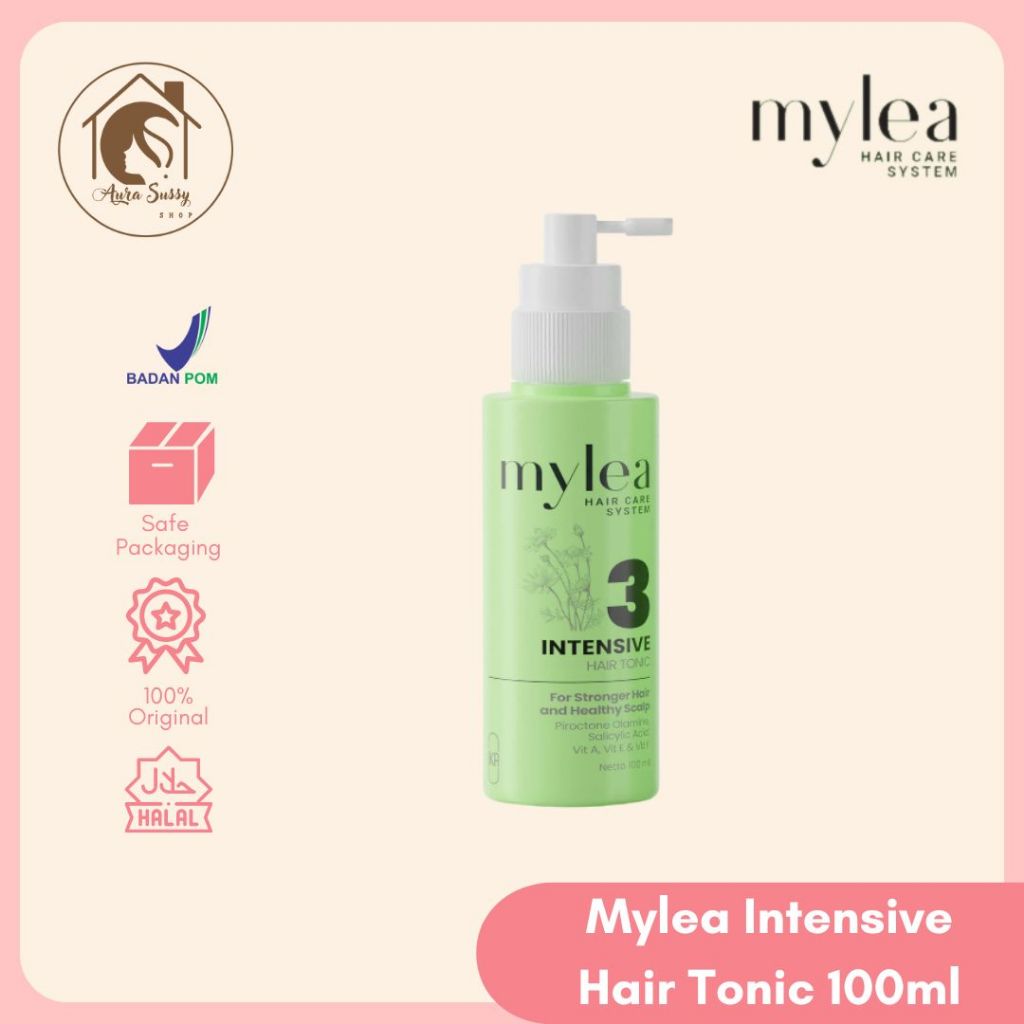 Jual Mylea Hair Tonic Intensive | Anti Dandruf | Ginseng 100ml & 200ml ...