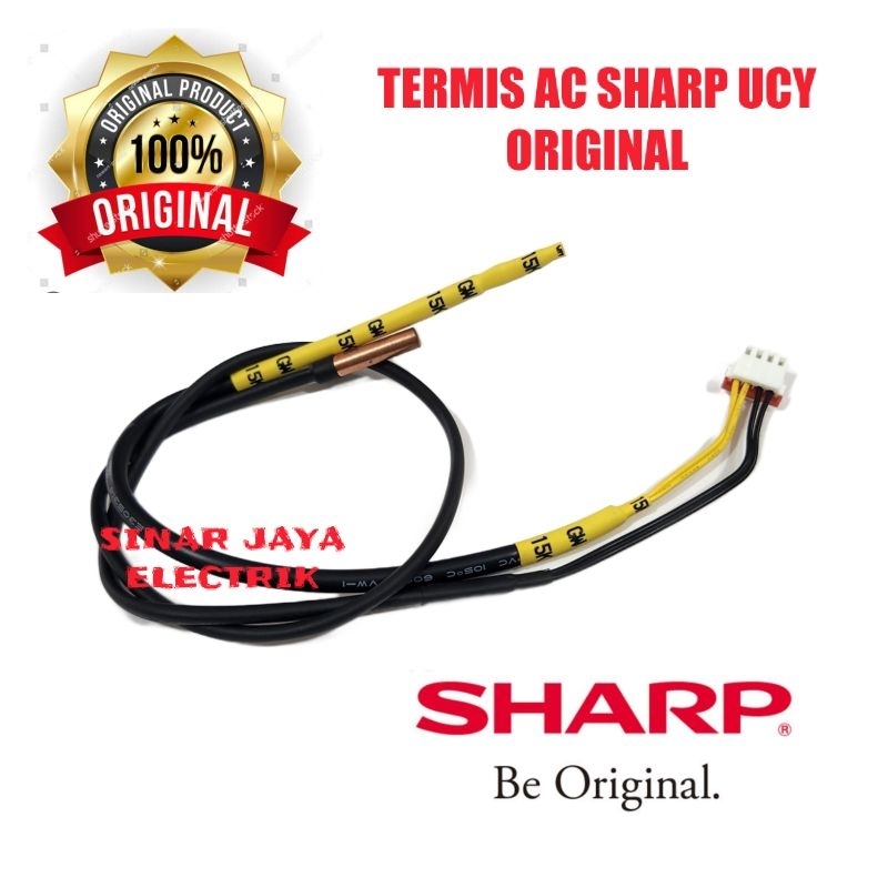 Jual THERMISTOR AC SHARP 1/ 2 PK ah-a5ucy | Shopee Indonesia