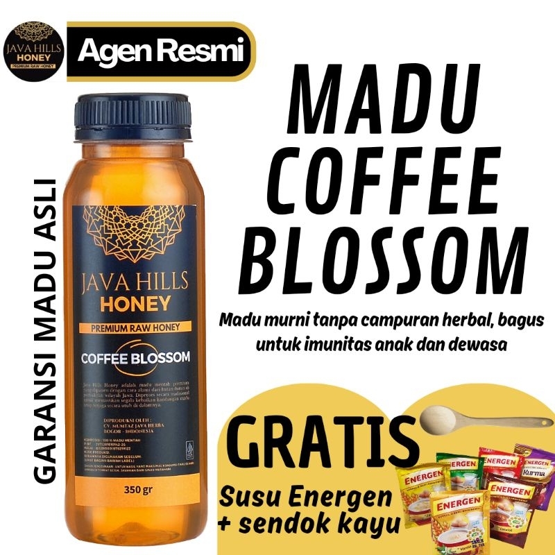 Jual JAVA HILLS HONEY MADU COFFEE BLOSSOM, PENAMBAH NAFSU MAKAN ...