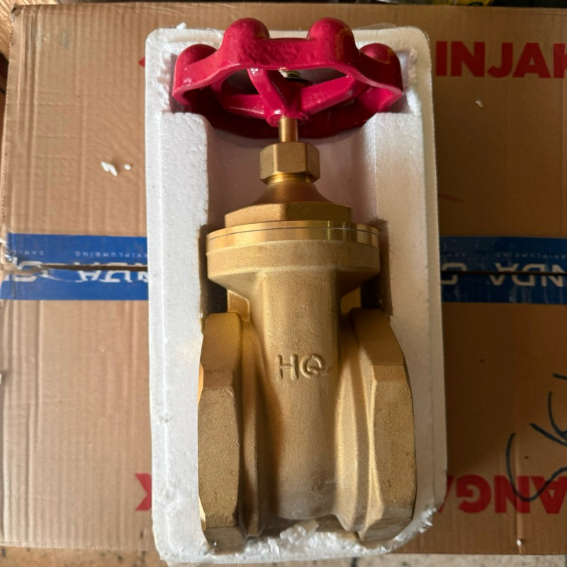 Jual GATE VALVE KUNINGAN 4" INCH BRASS HQ STOP KRAN KERAN VALEP DRAT | Shopee Indonesia