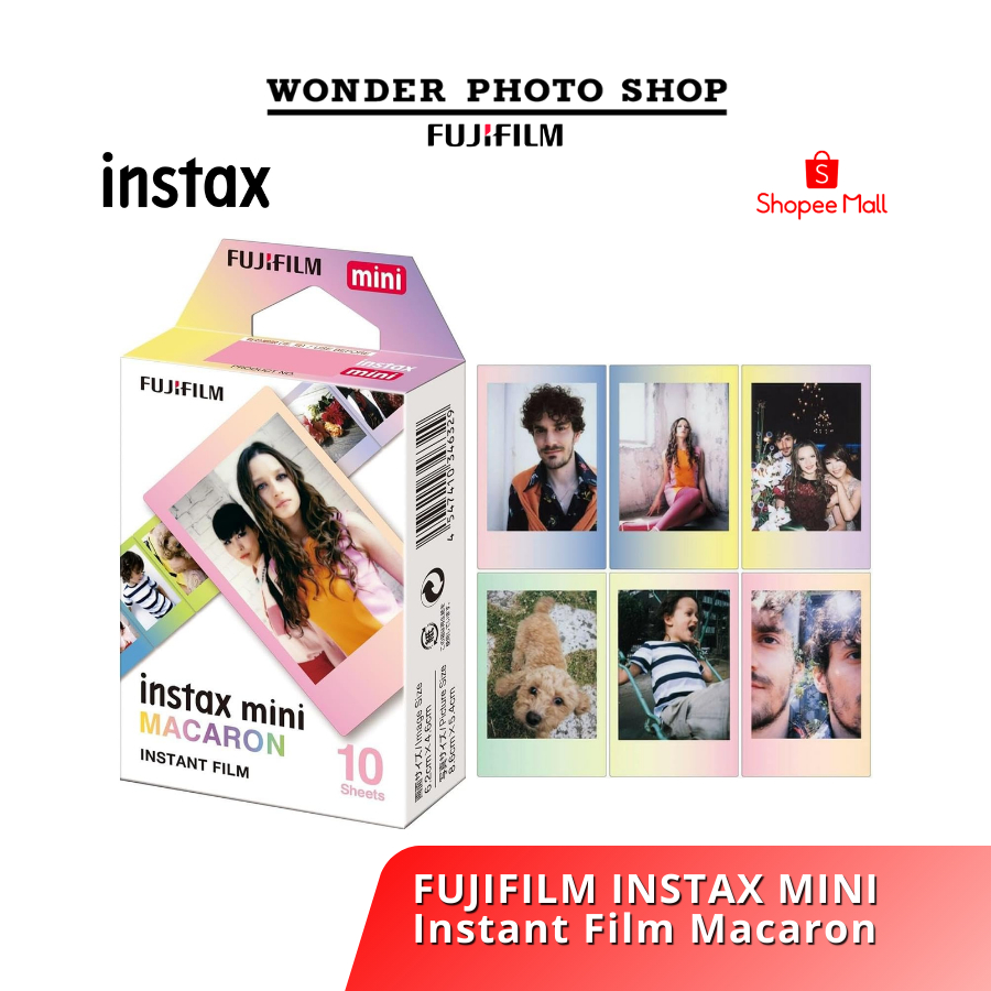 Jual Fuijifilm Instax Mini Paper Refill Film Macaron | Shopee Indonesia