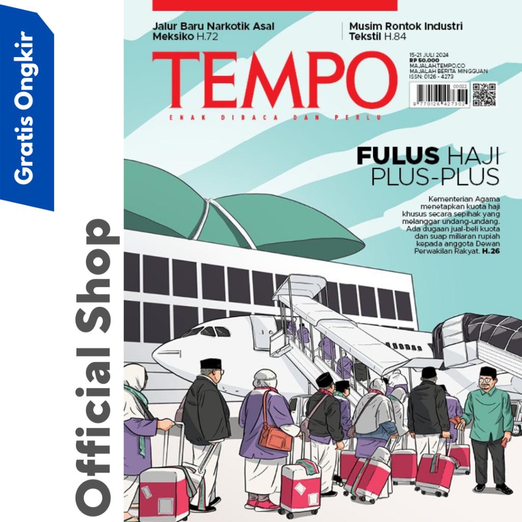 Jual Majalah Tempo Ed 5322 FULUS HAJI PLUS PLUS ( 15 Juli 2024 ...