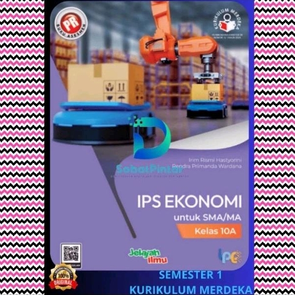 Jual Buku lks pr interaktif IPS Ekonomi SMA Kelas X, 10 semester 1 Kurikulum Merdeka Tahun 2024 ...