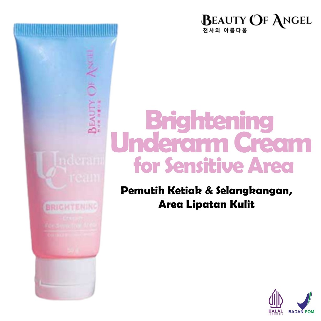 Jual BEAUTY OF ANGEL Underarm Cream | 50 g | Shopee Indonesia