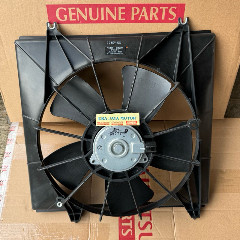 Jual motor fan radiator assy komplit avanza xenia 1300cc vvti manual motor fan besar original ...
