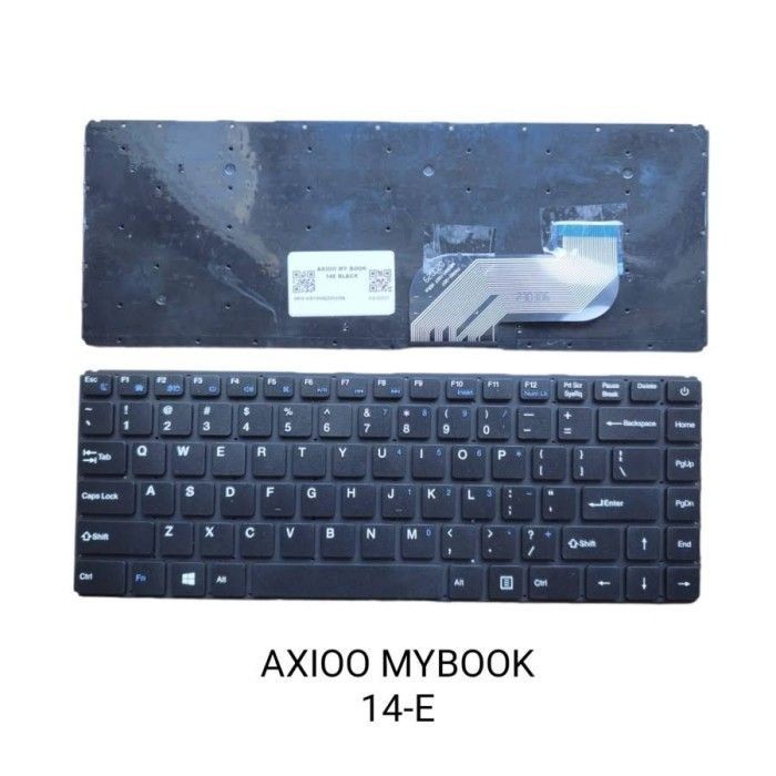 Jual Keyboard Axioo Mybook 14E CG14D01 Hitam No Backlight | Shopee ...