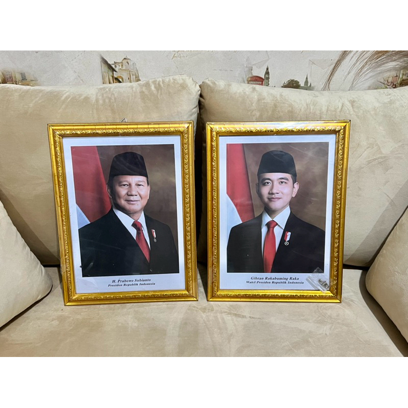 Jual Foto Presiden Wakil Presiden + Bingkai / Frame | Shopee Indonesia