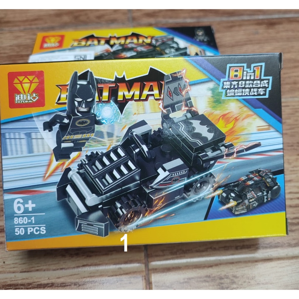 Jual brick batman superman block joker batman mini figure superman ...