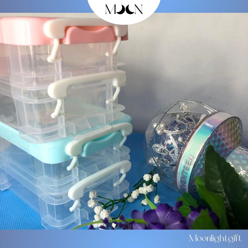 Jual ( READY STOCK ) MINI STORAGE BOX PHOTOCARD PC CONTAINER INNER ...