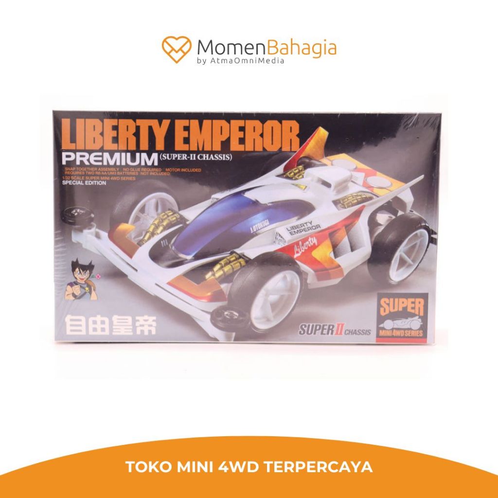 Jual Tamiya Mini 4wd Merek DD/WD Ruize Liberty Emperor - Chassis Super ...