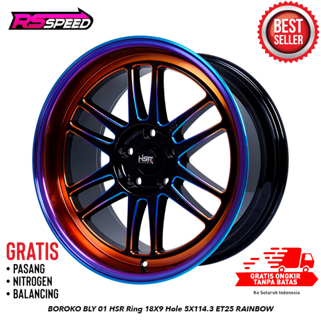 Jual Veleg hsr r18 PELEK Mobil innova, rush, expander, hrv, crv HSR ...