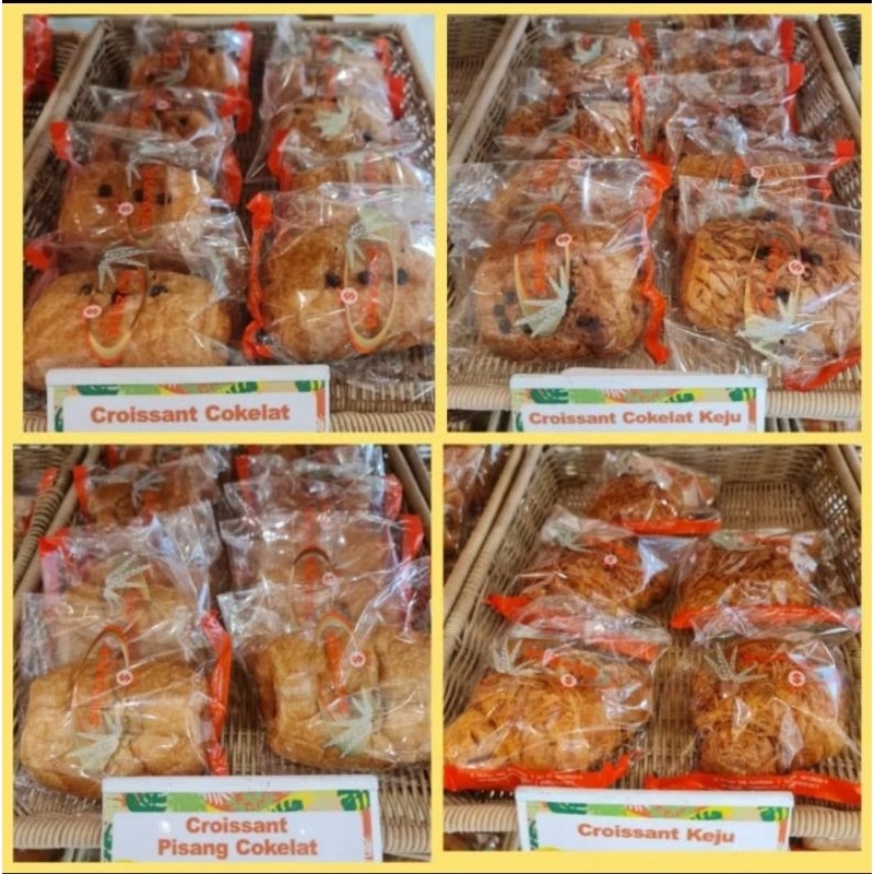 Jual Aneka Roti Croissant Suzana | Croissant Keju | Croissant Coklat ...