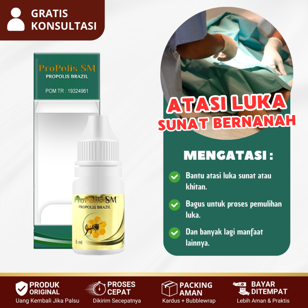 Jual Obat Pengering Luka Sunat, Khitan, Luka Sunat Bernanah, Salep Luka ...