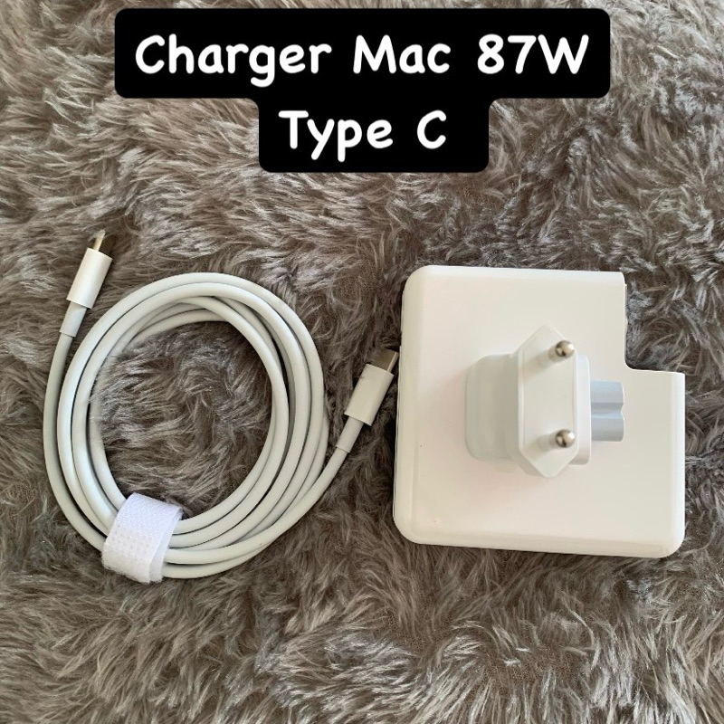 Jual CHARGER MACBOOK TYPE C 87W MAGSAFE CHARGER | Shopee Indonesia