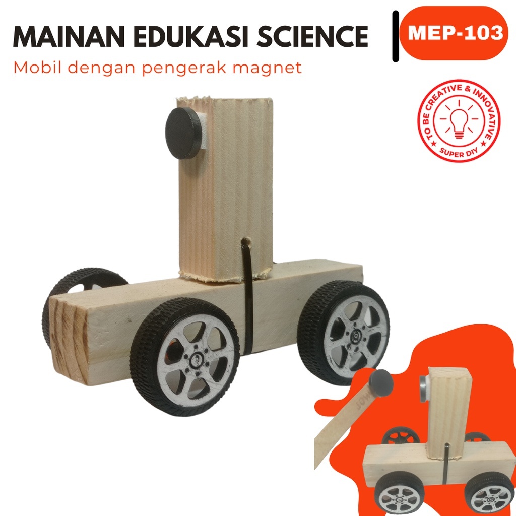 Jual DIY MAINAN RAKIT MOBIL MAGNET / EDUKASI MAGNET MAINAN RAKIT MOBIL ...