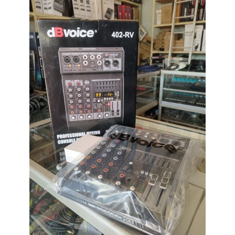 Jual MIXER DBVOICE 402-RV Mixer Audio dB Voice 402 RV Original 4 ...
