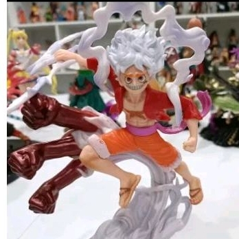 Jual Action figure Luffy gear 5 tangan baju putih | Shopee Indonesia