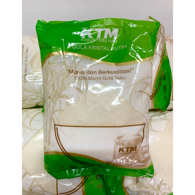 Jual KTM Gula Kristal Putih / Gula Pasir Kemasan 1kg | Shopee Indonesia