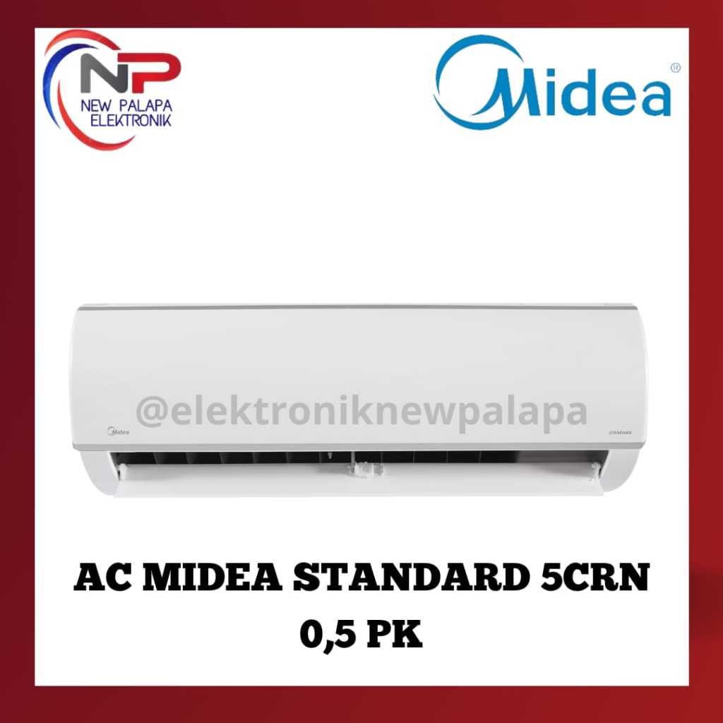 Jual AC MIDEA 0,5PK ~ AC Standard 1/2 pk MIDEA ~ AC MIDEA 05CRN ...