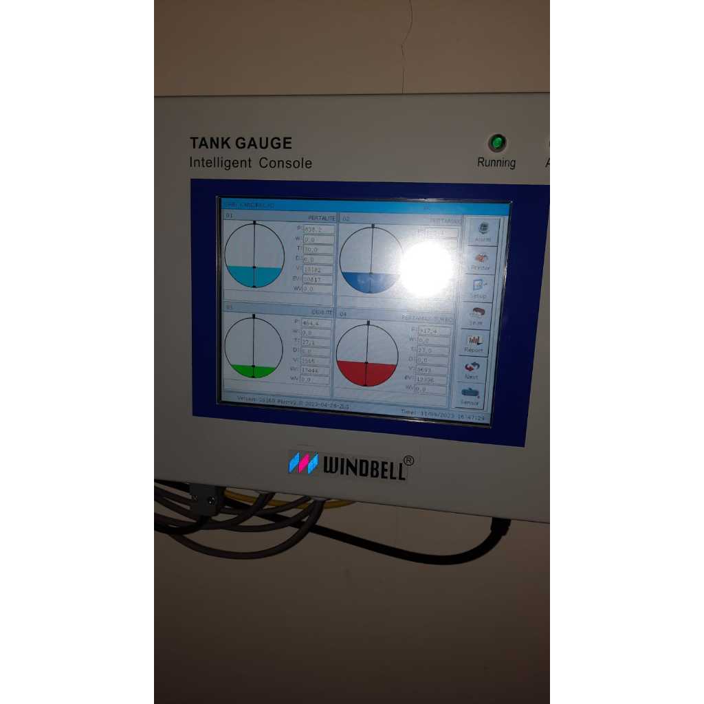 Jual ATG Console Digitalisasi SPBU dengan Automatic Tank Gauge (ATG ...