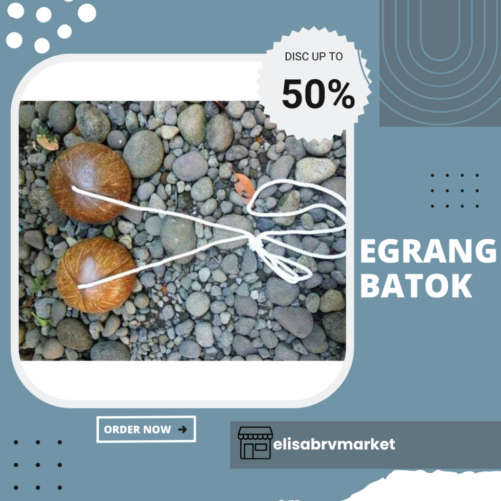 Jual Egrang Batok Kelapa - Revolusi Mainan Tradisional|Mainan Egrang ...