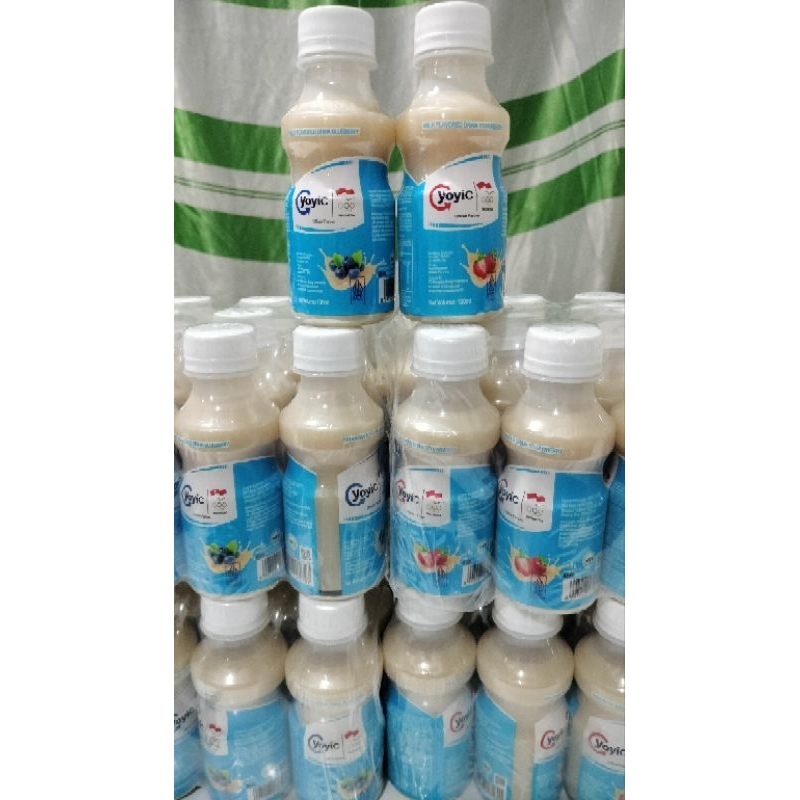 Jual yoyic susu fermentasi isi 12 botol 130ml | Shopee Indonesia