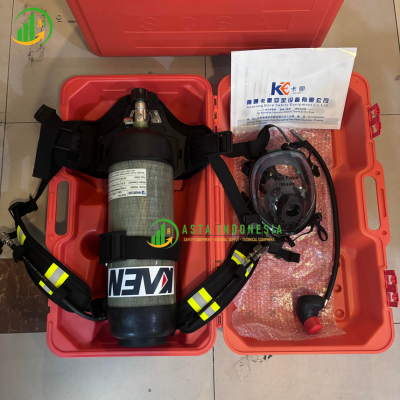 Jual SCBA Breathing Apparatus KAEN Composite Cylinder 6,8 Liter Sertifikat Original | Shopee ...