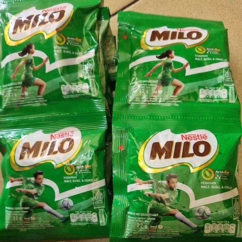 Jual Milo Minuman Serbuk Cokelat 22 gr | Shopee Indonesia